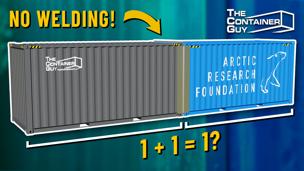 We Connected Two Shipping Containers End To End - Tour the Final Modif ...