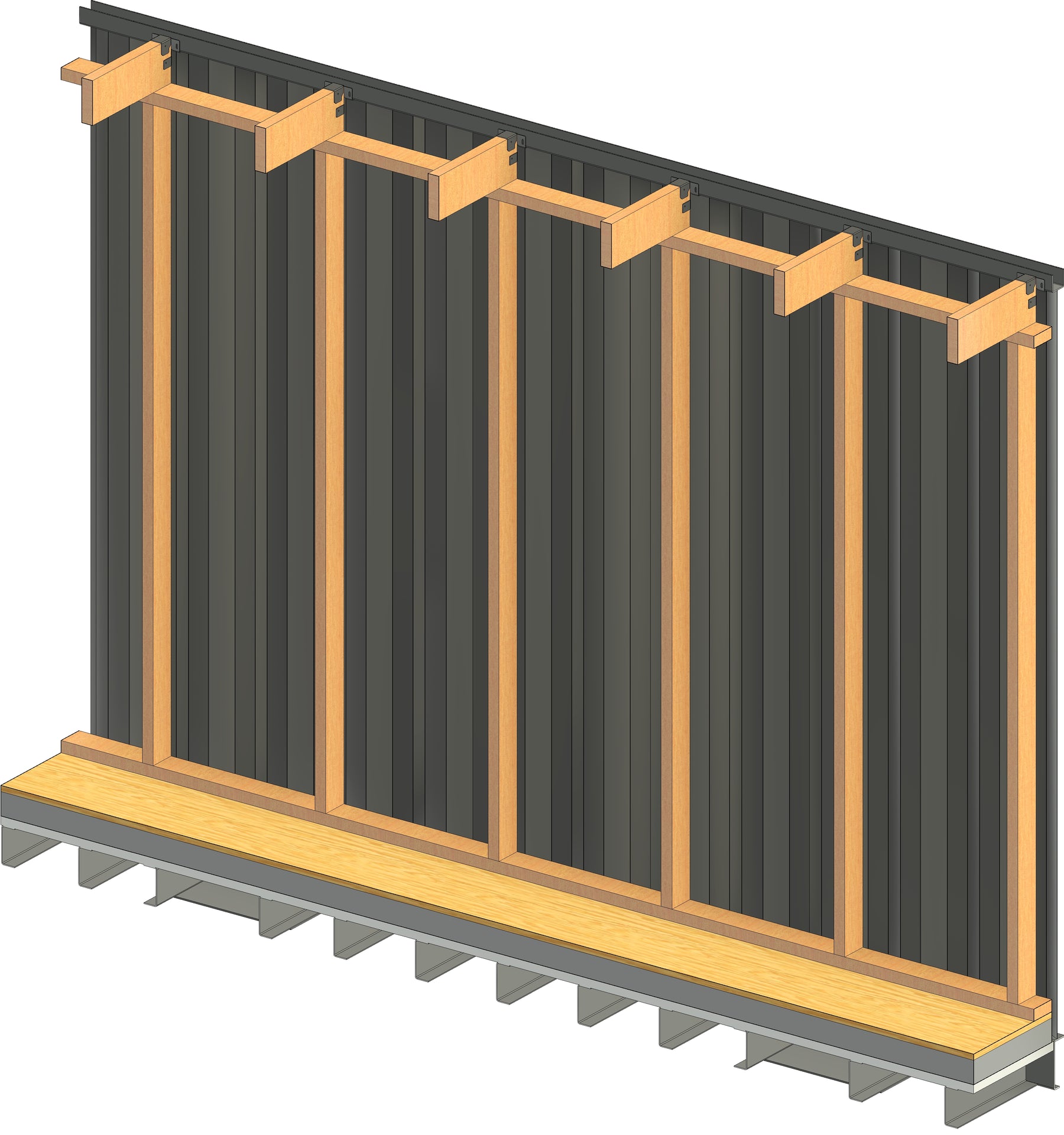 WSB™ Interior Wood Stud Bracket Kits