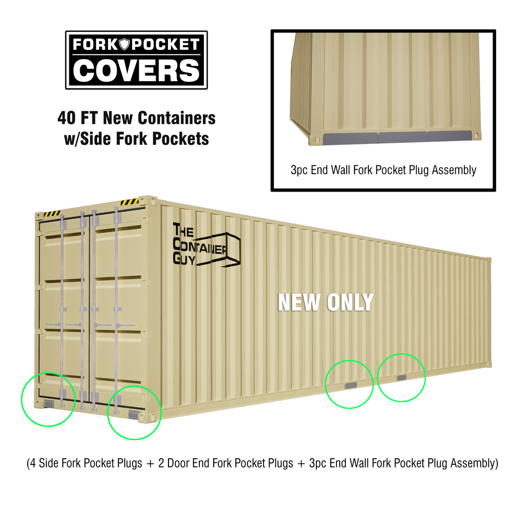 Fork Pocket Covers For Spray Foaming