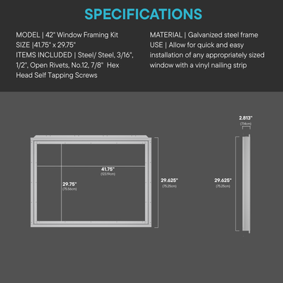 Windows & Window Framing Kits