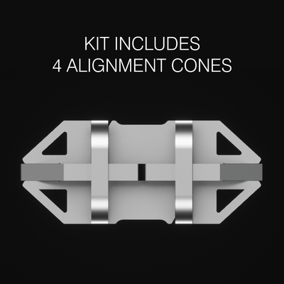 40' Double-Wide Shipping Container Connection Kit with Header - BETA 1