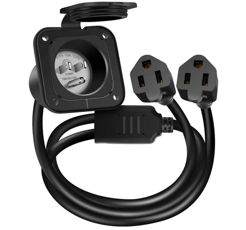 Heavy Duty 120V AC PortPlugs™ for Shipping Containers/Sea Cans